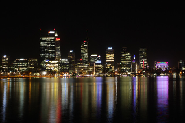 Perth at night | Valerie12 | Blipfoto
